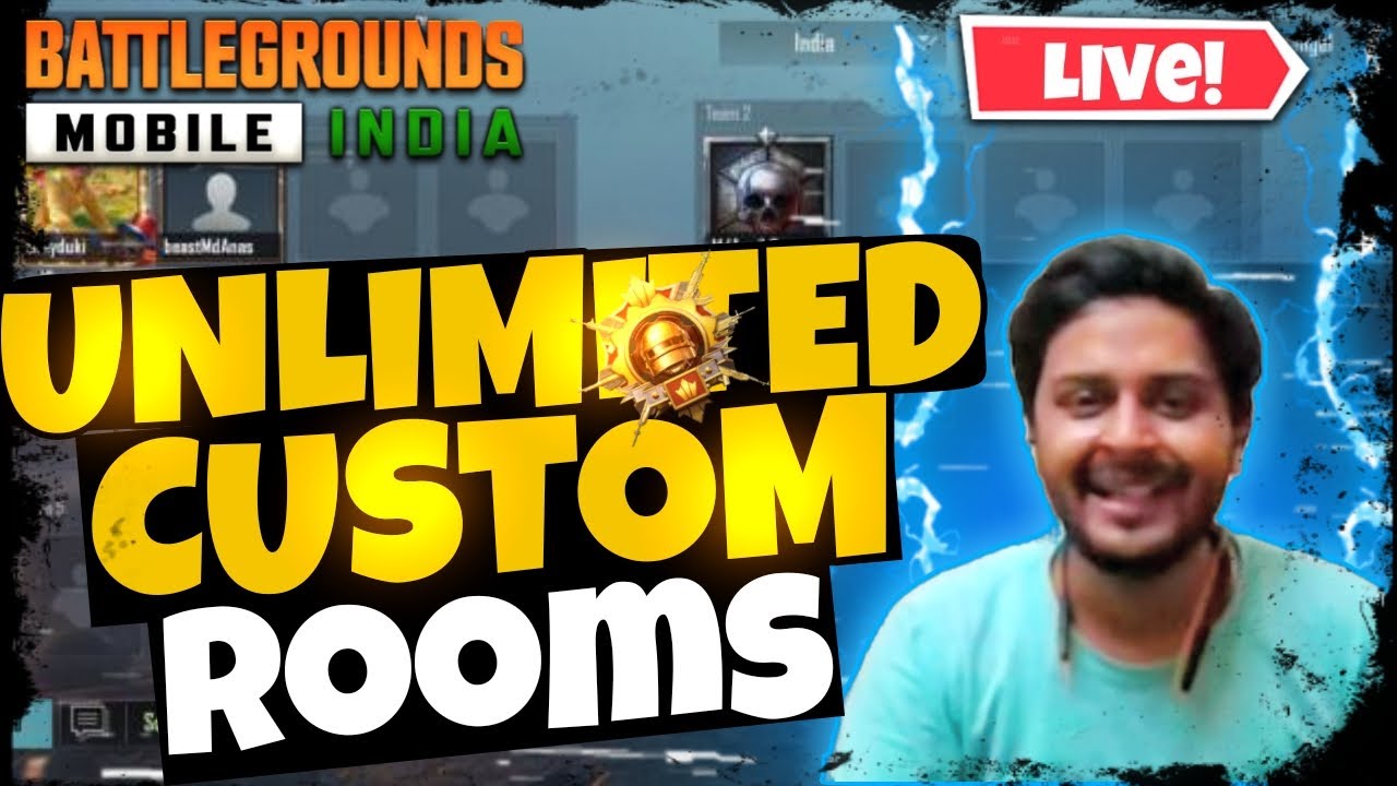 BGMI STREAM FACECAM UNLIMITED CUSTOMS WITH ALL FRIENDS. 😁 #DAY21 - YouTube