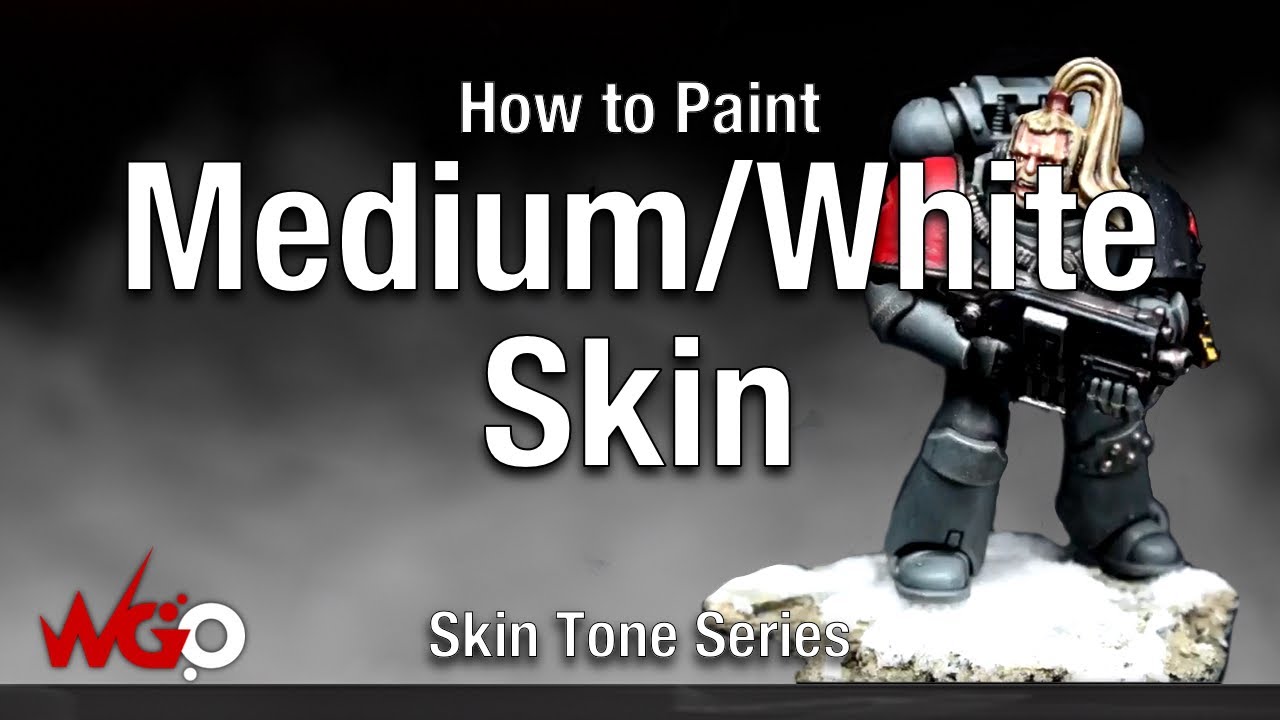 How to Paint Medium/White Skin Tone - YouTube