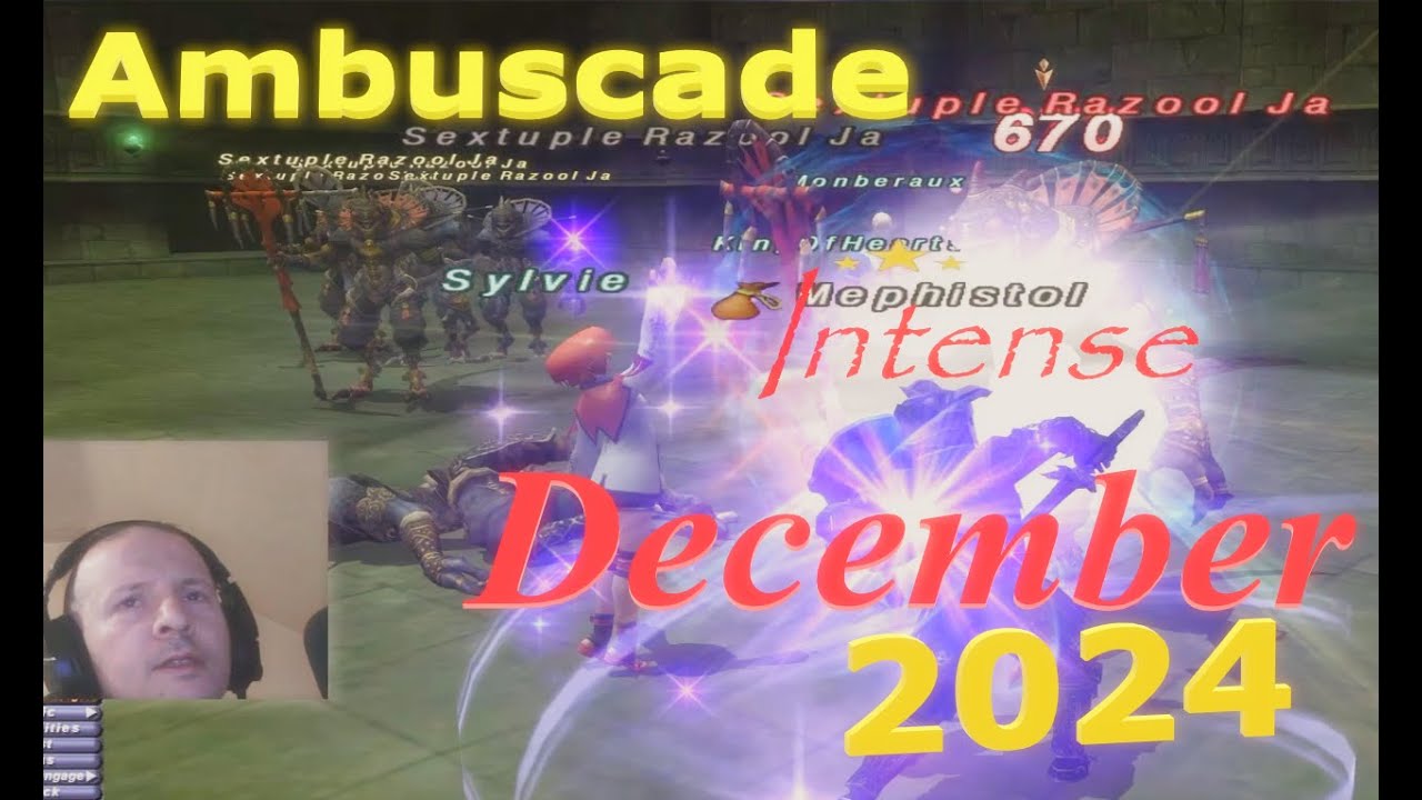 FFXI Intense Ambuscade December 2024 - YouTube