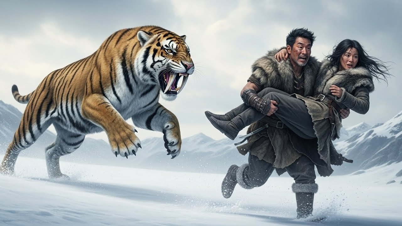 Life in 12,000 BC | Early Modern Human Warriors vs the Saber Tooth ...