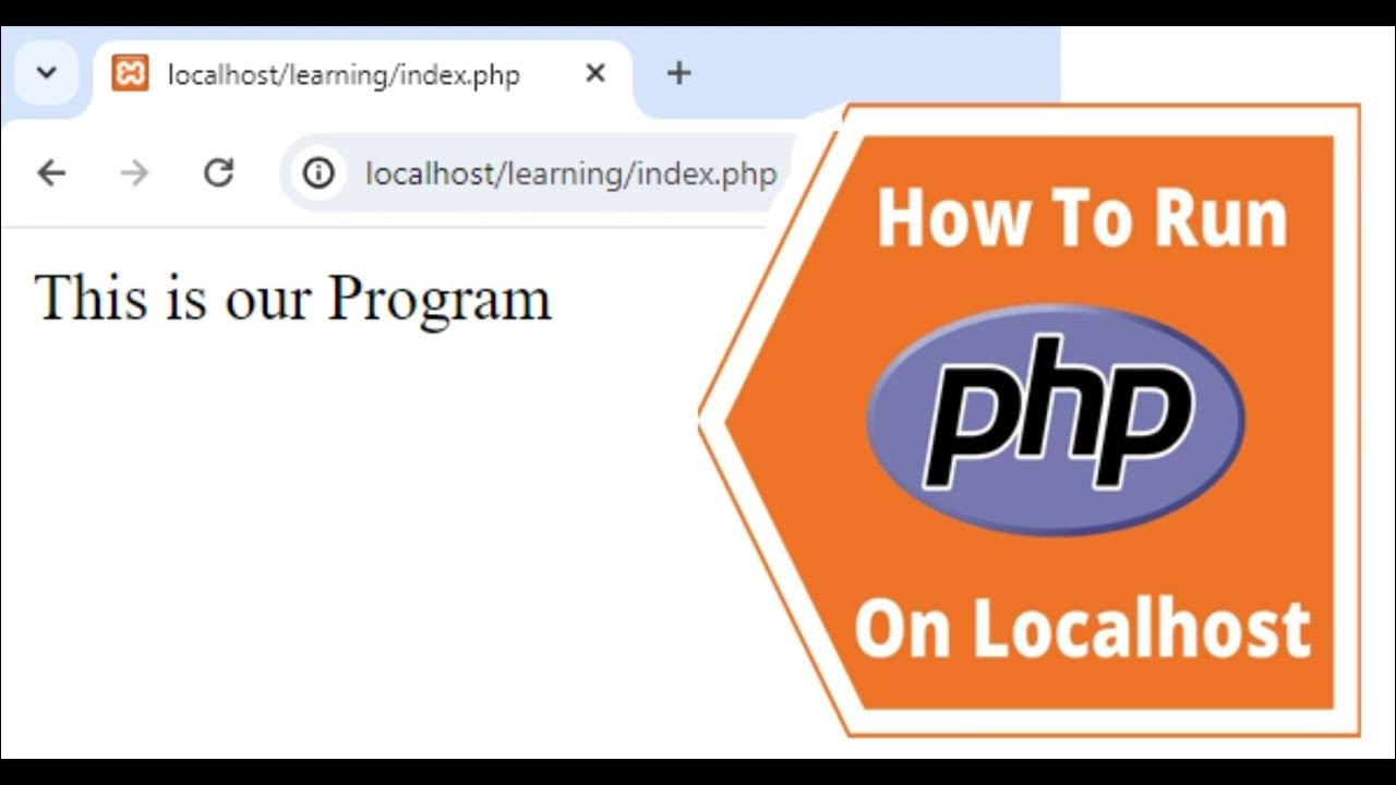 How To Run Php File On Localhost How To Run Index File On Localhost Php File Run On