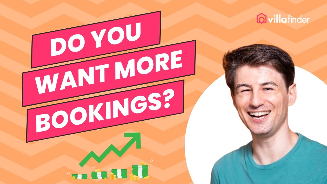 How To Get More Bookings For Your Villa - YouTube