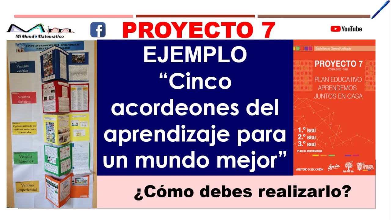 EJEMPLO DE LOS CINCO ACORDEONES DEL APRENDIZAJE PARA UN MUNDO MEJOR DEL ...