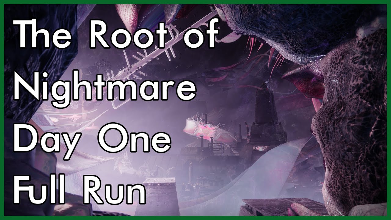 The Root of Nightmares Day One Full Run - YouTube