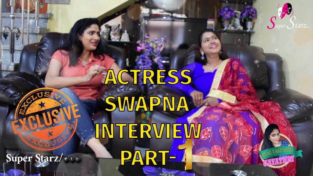Mutyala Muggu serial actress swapna interview part -1 || real talk with ...