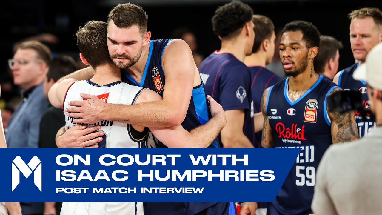 Isaac Humphries on court interview - NBL23 Round 7 Game 1 v 36ers - YouTube