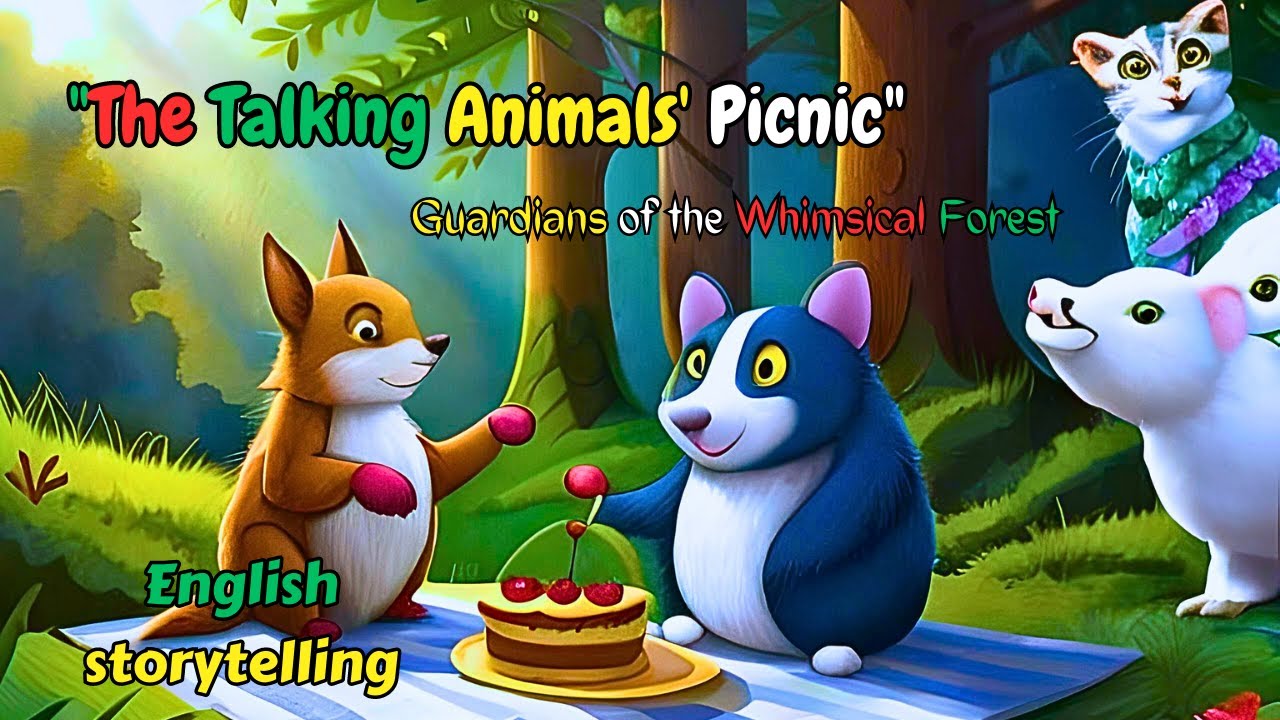 "Whispers of Friendship: The Talking Animals' Picnic" | English bedtime ...
