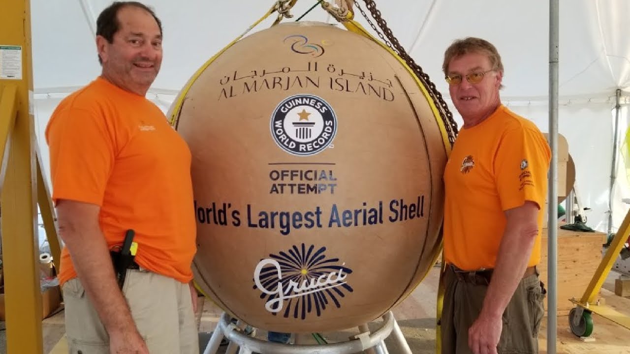 TOP 5 GROOTSTE VUURWERK SHELLS - YouTube