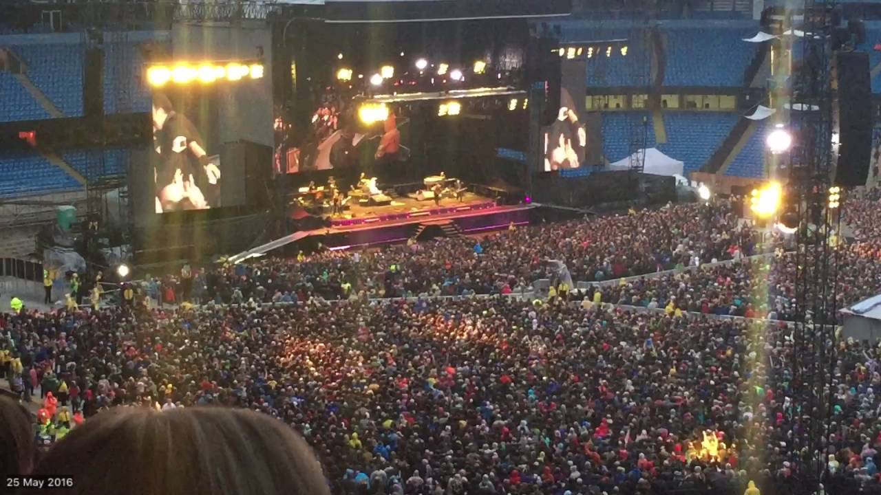 Bruce Springsteen Etihad Stadium Manchester 25/5/16 Waiting on a Sunny ...