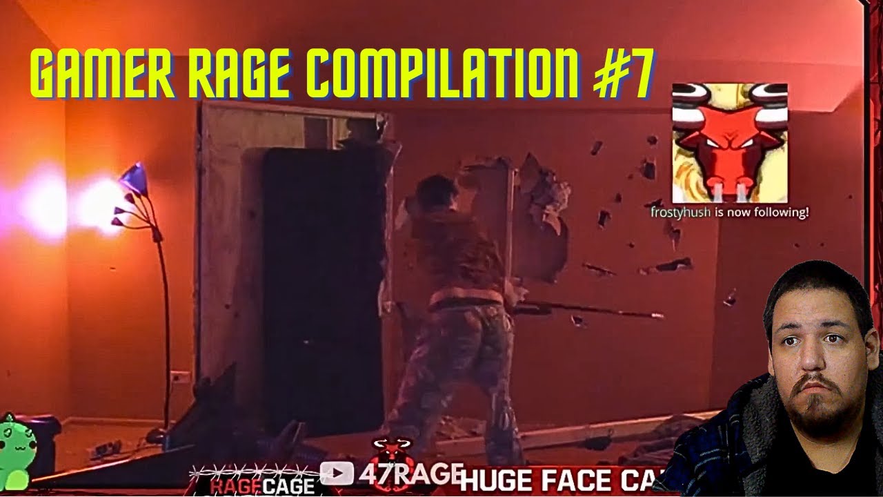 Gamer Rage Compilation #7 | Reaction - YouTube