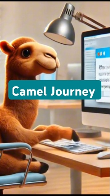 Camel on Human's Hand | Using Computer | Riding bycycle # ...