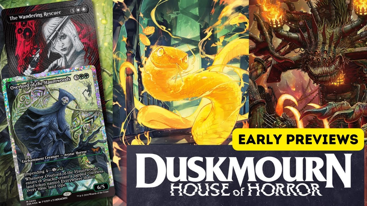 MTG’s Duskmourn has HYPE - and for good reason! | Spoilers | Duskmourn ...