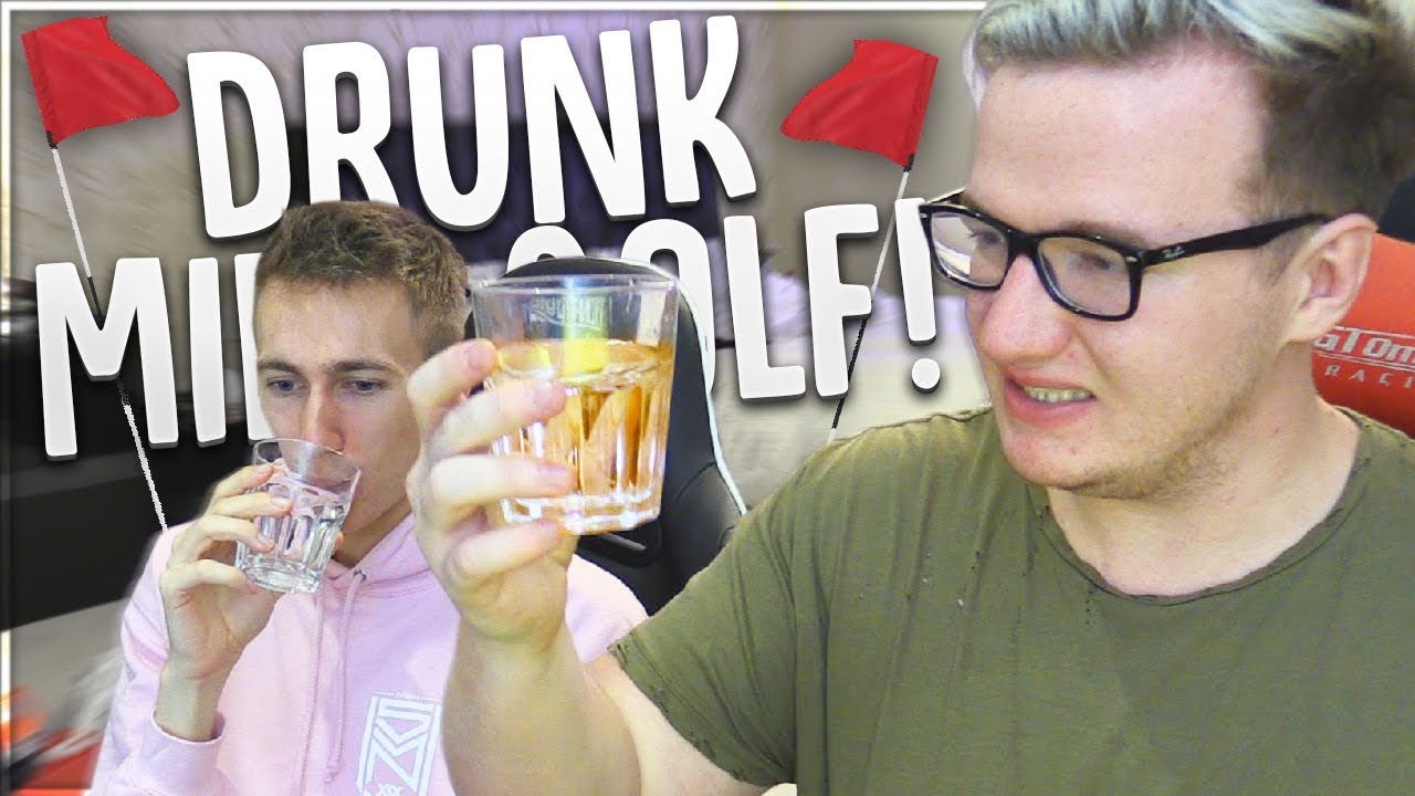 THIS WAS A MISTAKE! - DRUNK MINI GOLF w/ MINIMINTER - YouTube