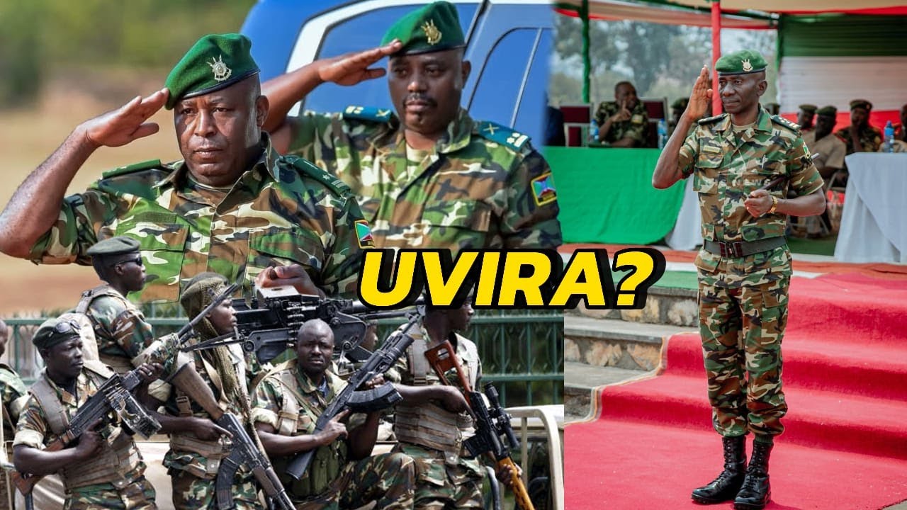 🚨BREAKING:UBURUNDI BUGARUTSE UVIRA?NDAYISHIMIYE NA GEN.PRIME NIYONGABO ...