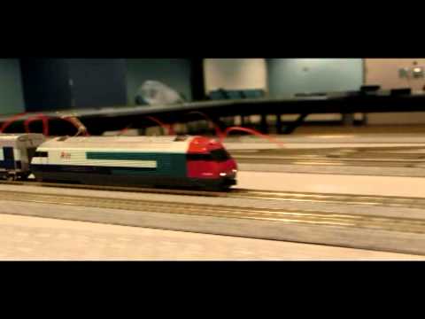 九廣鐵路 Ktt 直通車模型（N scale，完整編組）(2) - YouTube