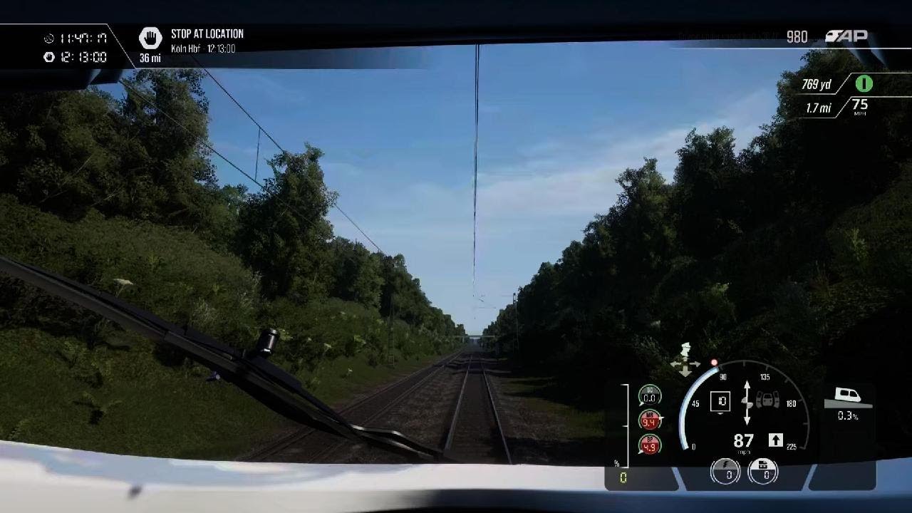 Train Sim World 3: BR406 DB. Schnellfahrstrecke Köln - YouTube