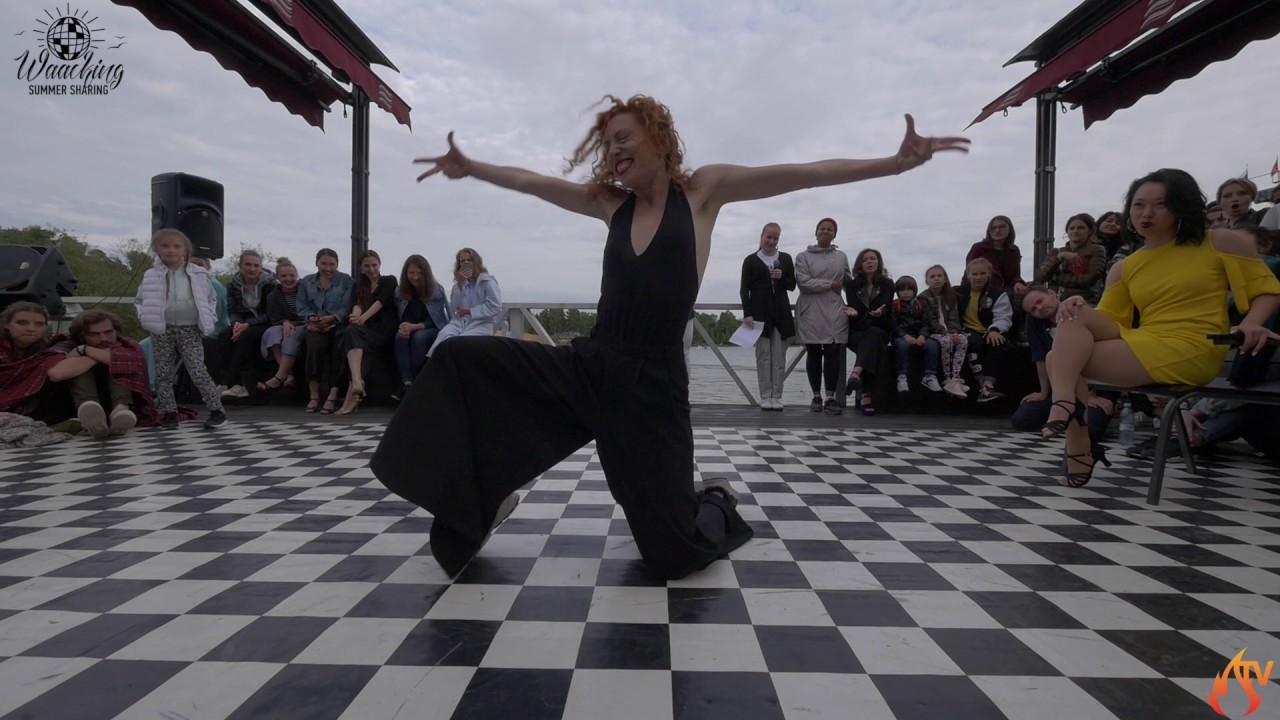 SARAH LING vs. NADI PAK - 1/8 - WAACKING PRO - WAACKING SUMMER SHARING ...