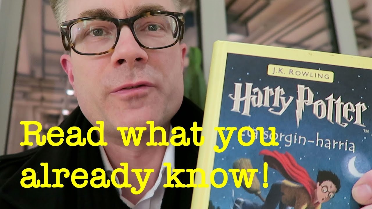 Read what you already know - YouTube