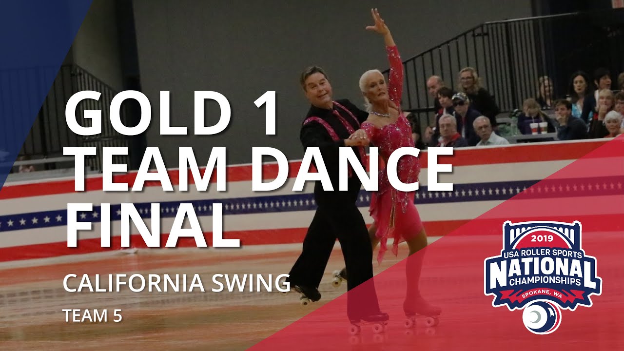 Gold 1 Team Dance Final | California Swing (138) | Team 5 - YouTube