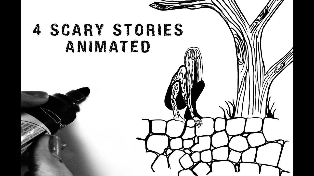4 SCARY STORIES ANIMATED || DRAW MY LIFE - YouTube