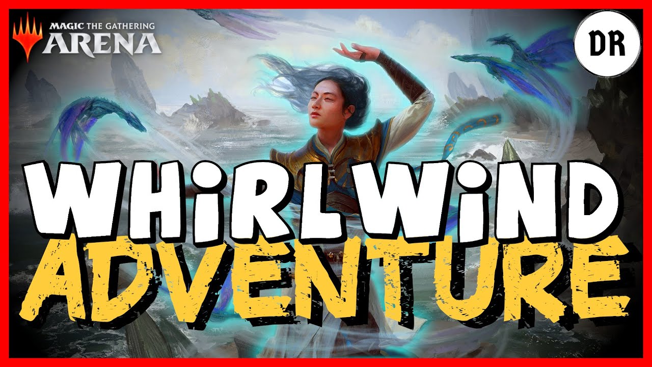 NEVER RUN OUT OF CARDS AGAIN 😱 Whirlwind of Thought Deck MTG Arena ...
