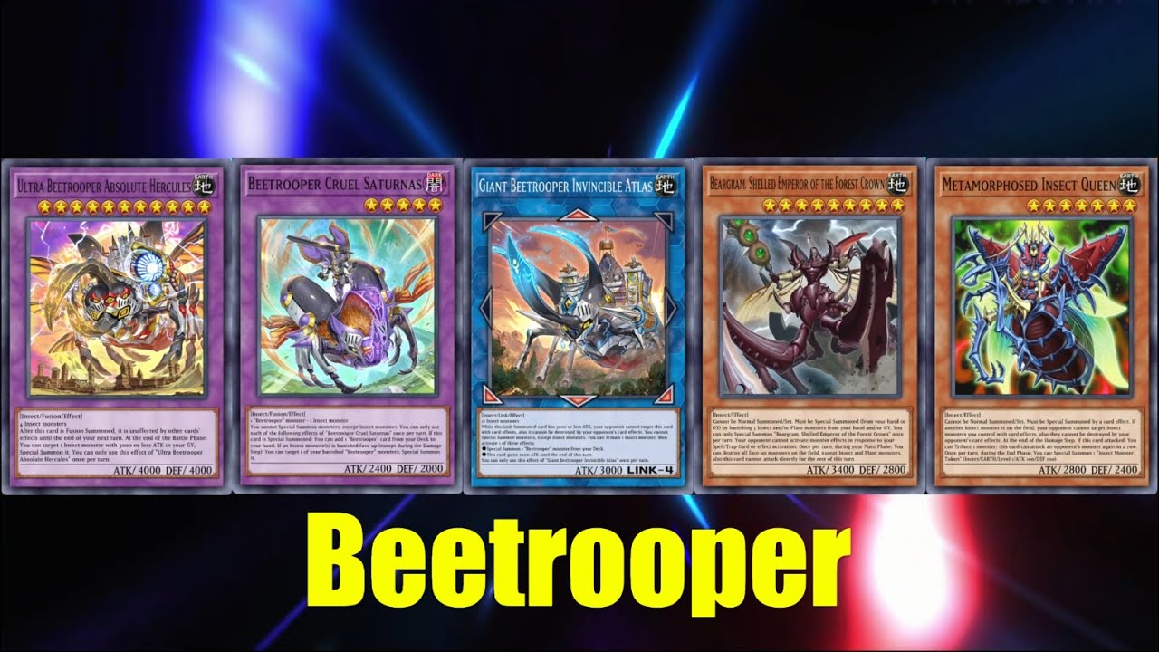 Invincible Beetrooper Raid [Yu-Gi-Oh! Master Duel] - YouTube