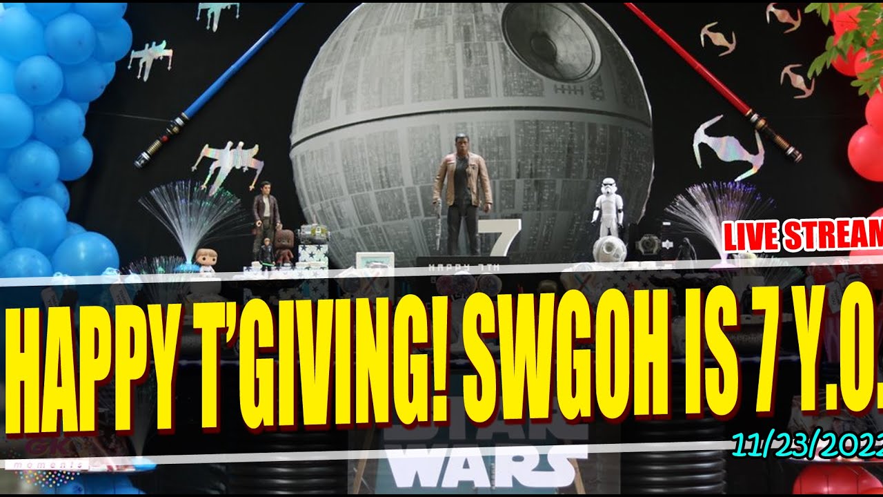 SWGOH Live Stream Episode 336: Pre Thanksgiving and 7th SWGOH ...