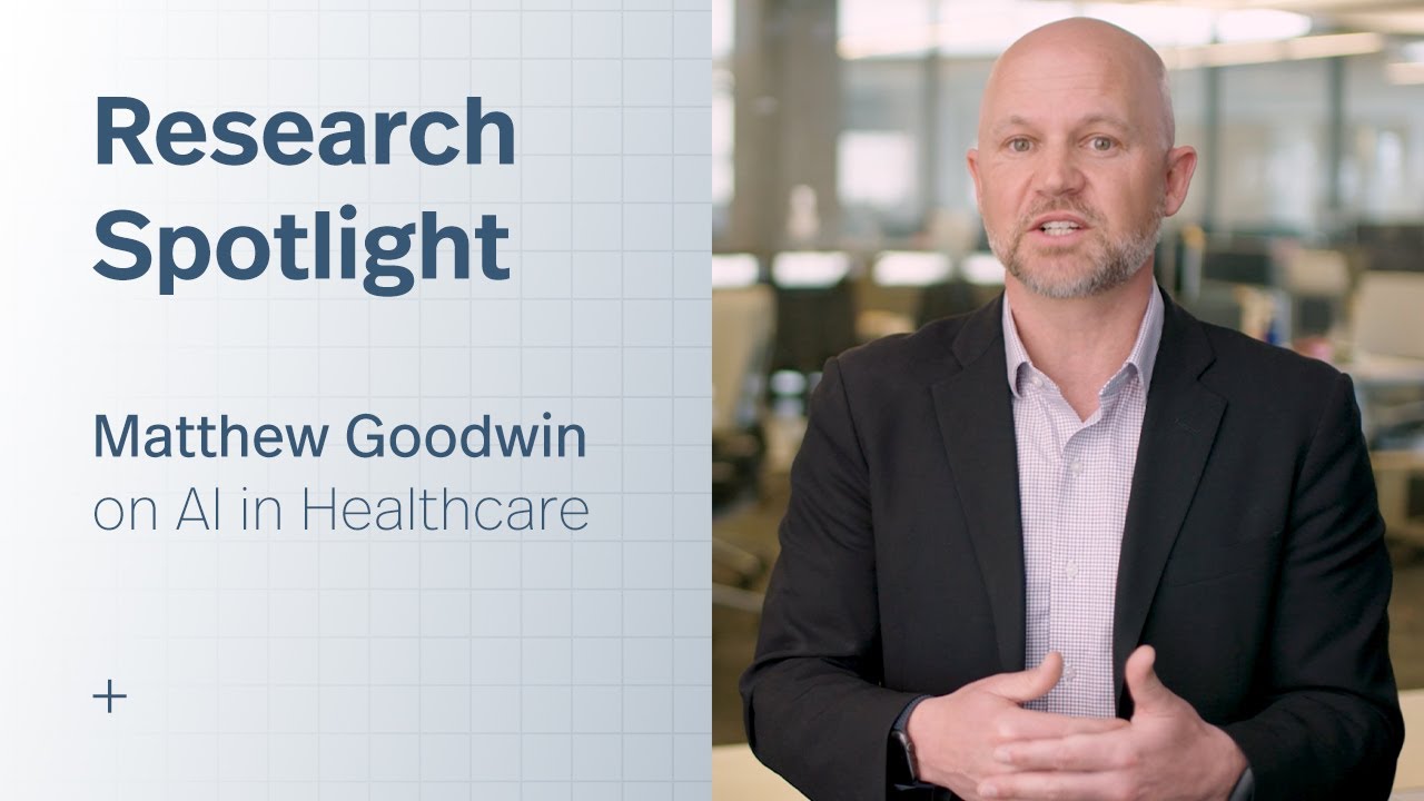 Research Spotlight: Matthew Goodwin on AI in Healthcare - YouTube