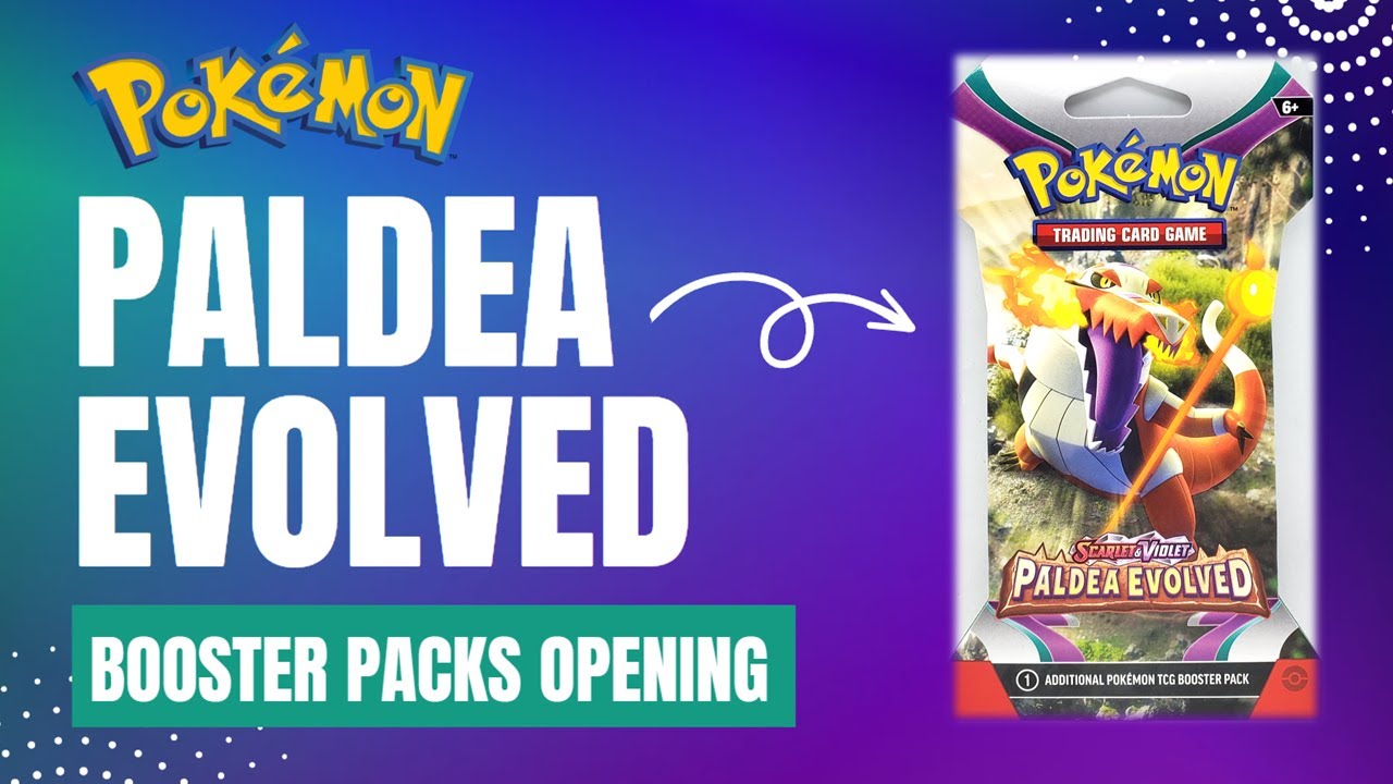 Evolution Unleashed: Pokémon Paldea Evolved Booster Packs Opening Quest ...
