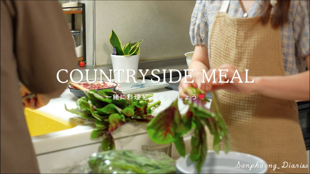 Life in Japan #12 | Peaceful Cooking Day 🇻🇳 Vietnamese Countryside Meal ...