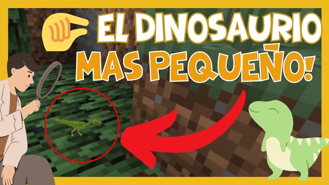 Construyo un HABITAT para COMPSOGNATHUS en MINECRAFT! ️🤏 - YouTube