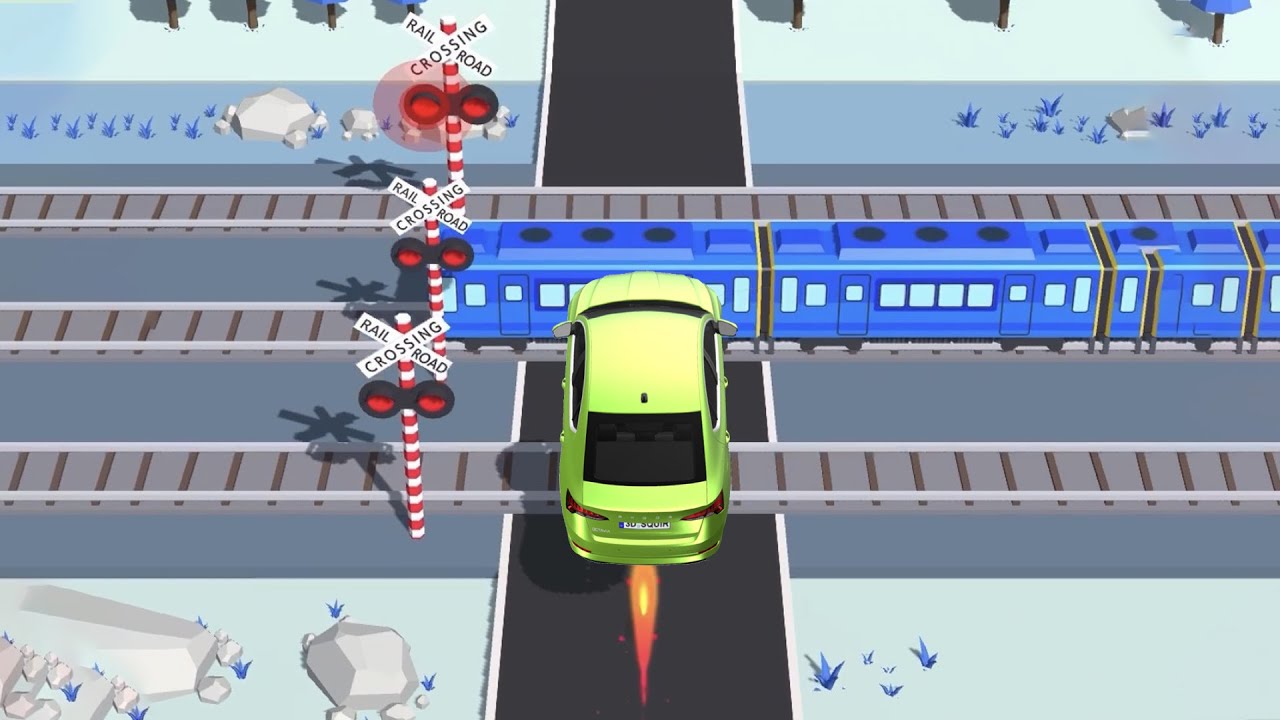 Traffic Run All Levels Android IOS Game - Car traffic Run Car Flip and ...
