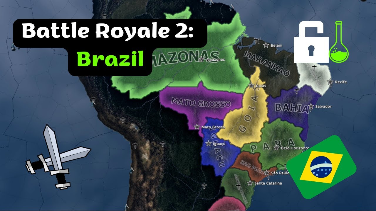 Battle Royale Season 2: Brazil - Hoi4 Timelapse - YouTube