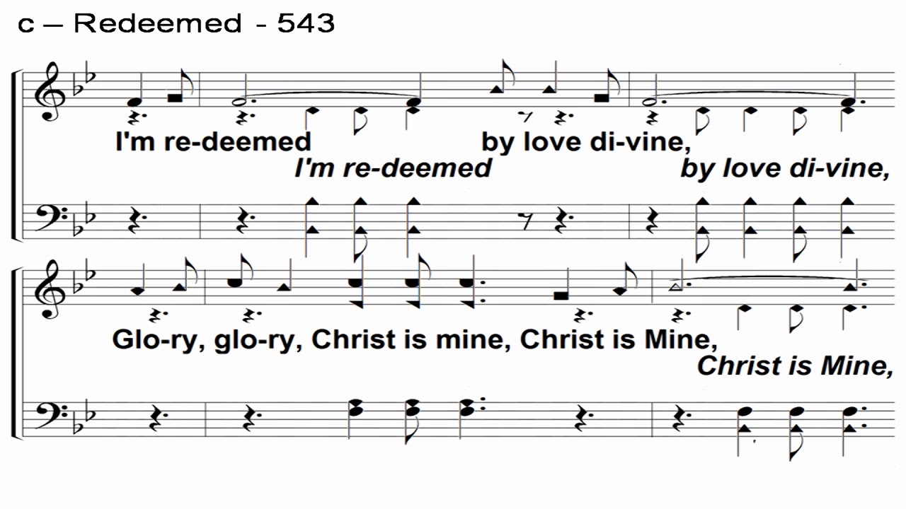 Redeemed (Ganus) - A Cappella Hymn - YouTube
