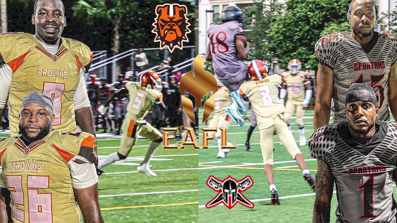 🎥 It’s Raining Cream Soda ⛈️🧋South Florida Browns 🐶 Vs Miami Spartans 🏈 ...