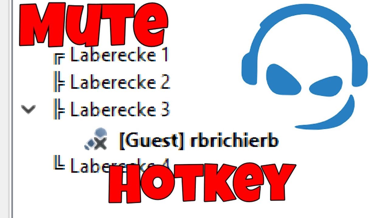 Teamspeak (MUTE) Hotkey's einrichten - YouTube
