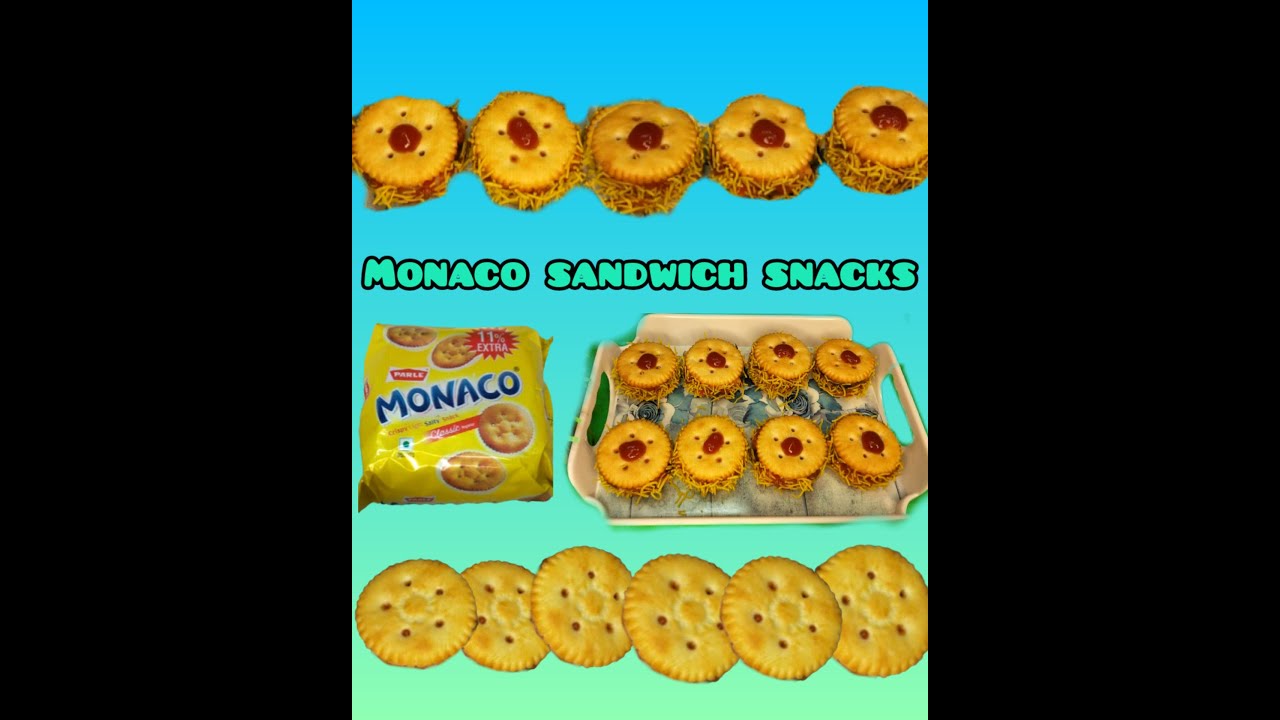 Monaco Sandwich Snacks| No Fire Cooking| Chat items| Quick snacks ...