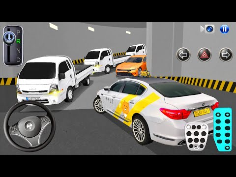 New Kia K900 car Stuck in Parking Garage - 3D Driving Class - Car Game - 3D Driving Class 2026