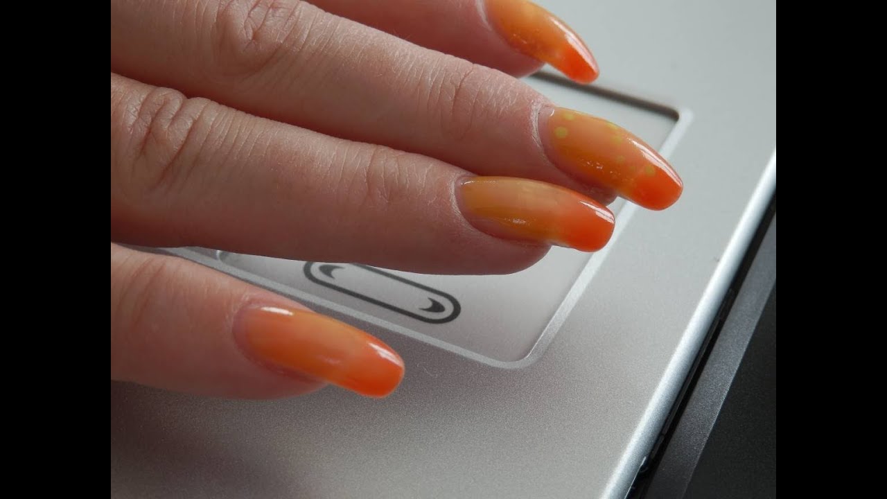 ASMR long nails typing tapping for you in sexy color - YouTube