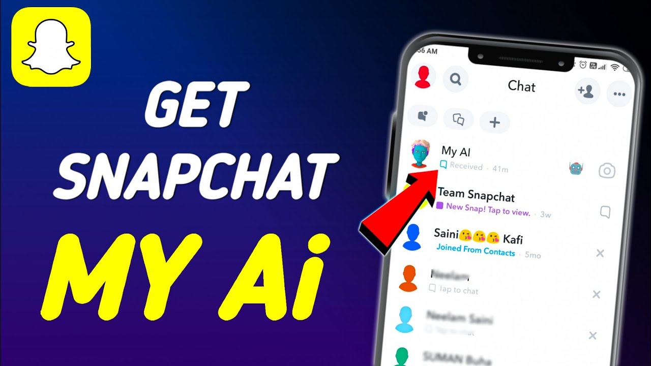 How to Get My AI on Snapchat Android - YouTube