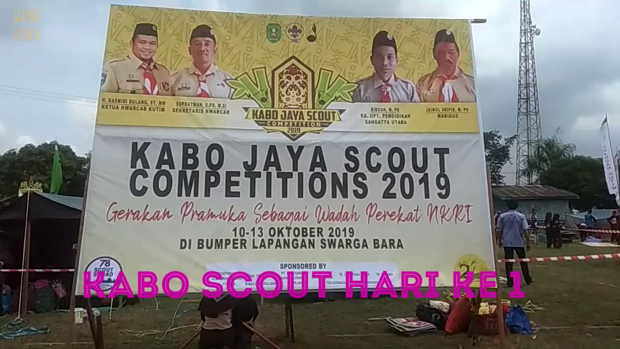 KABO JAYA SCOUT.....HARI KE 1 - YouTube