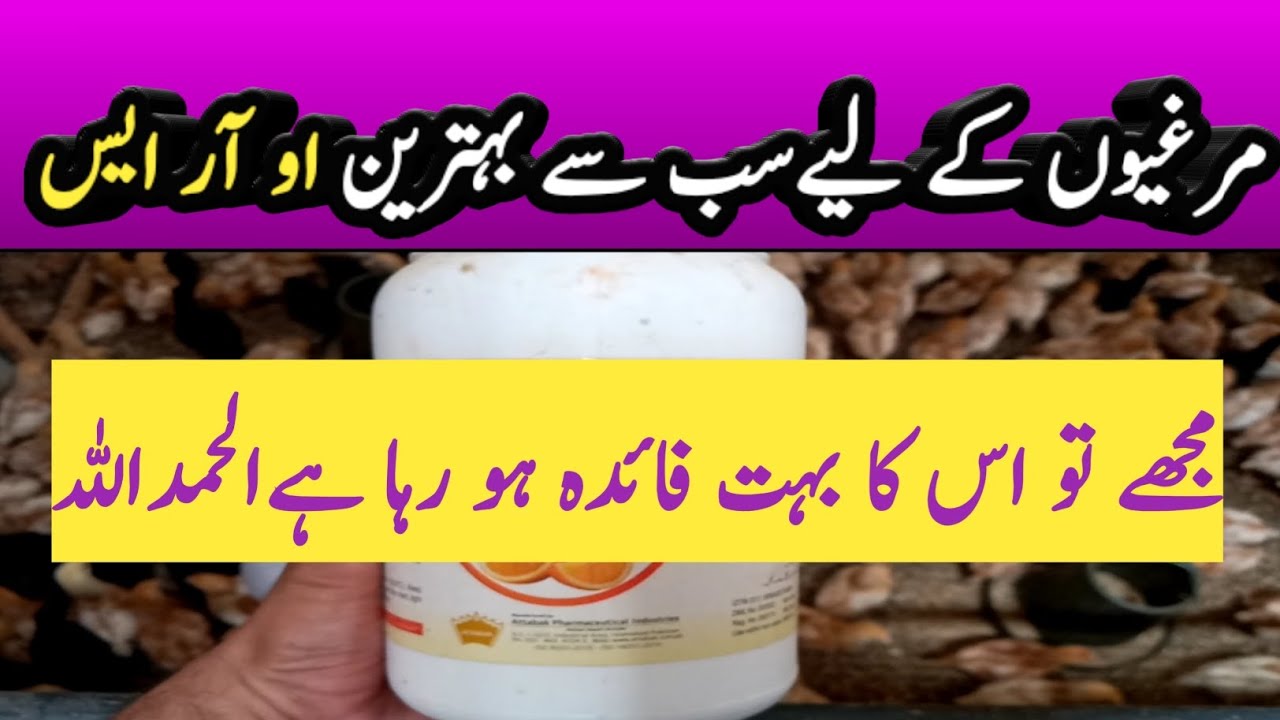 Best ORS in poultry | Best ORS for lohmann brown - YouTube