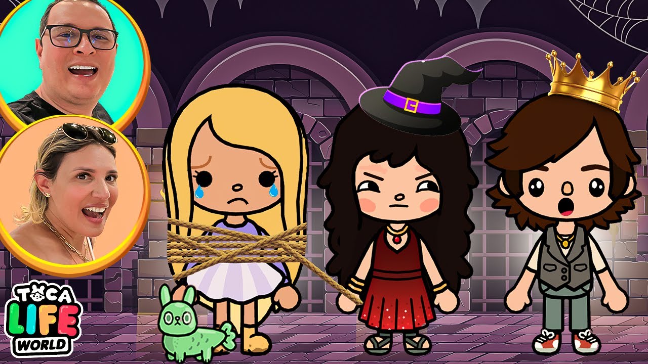 A BRUXA CAPTURA a RAPUNZEL no TOCA LIFE WORLD - parte 02 - YouTube