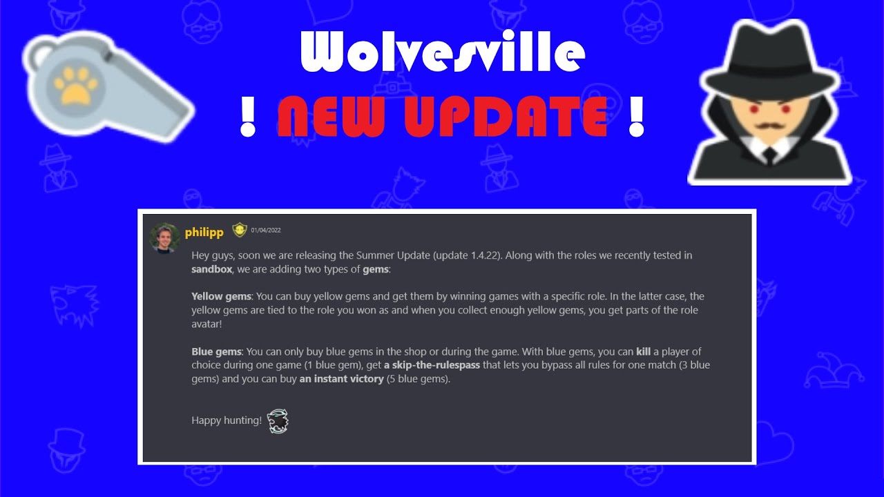 Wolvesville's New Summer Update! 😎 - YouTube