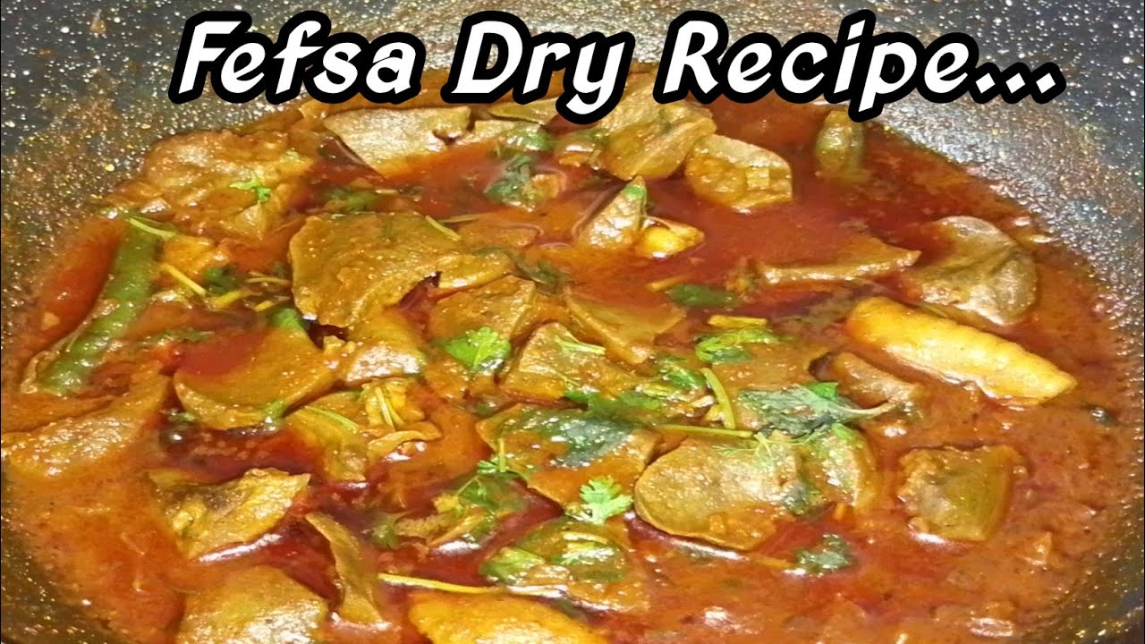 Fefsa Dry Recipe | Goat Lungs Dry Recipe | Pepsa Recipe | Phepsa Recipe ...