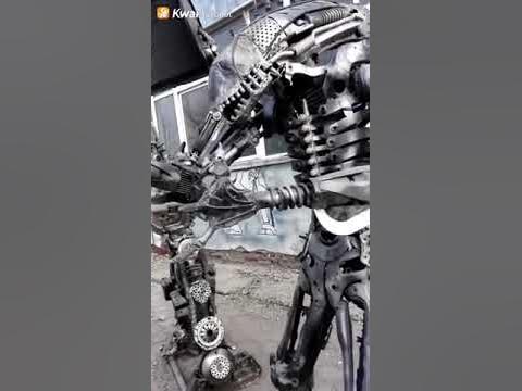 Робот альфа мини диназавр - YouTube