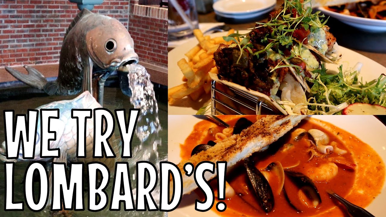LOMBARD'S SEAFOOD GRILLE REVIEW | Universal Studios Orlando | Fish ...