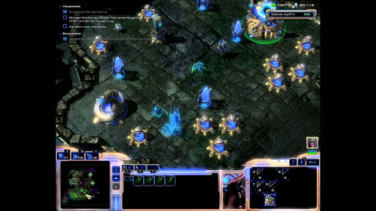 Let's play Starcraft 2 [Deutsch] -34- Die Passion des Overmind - YouTube