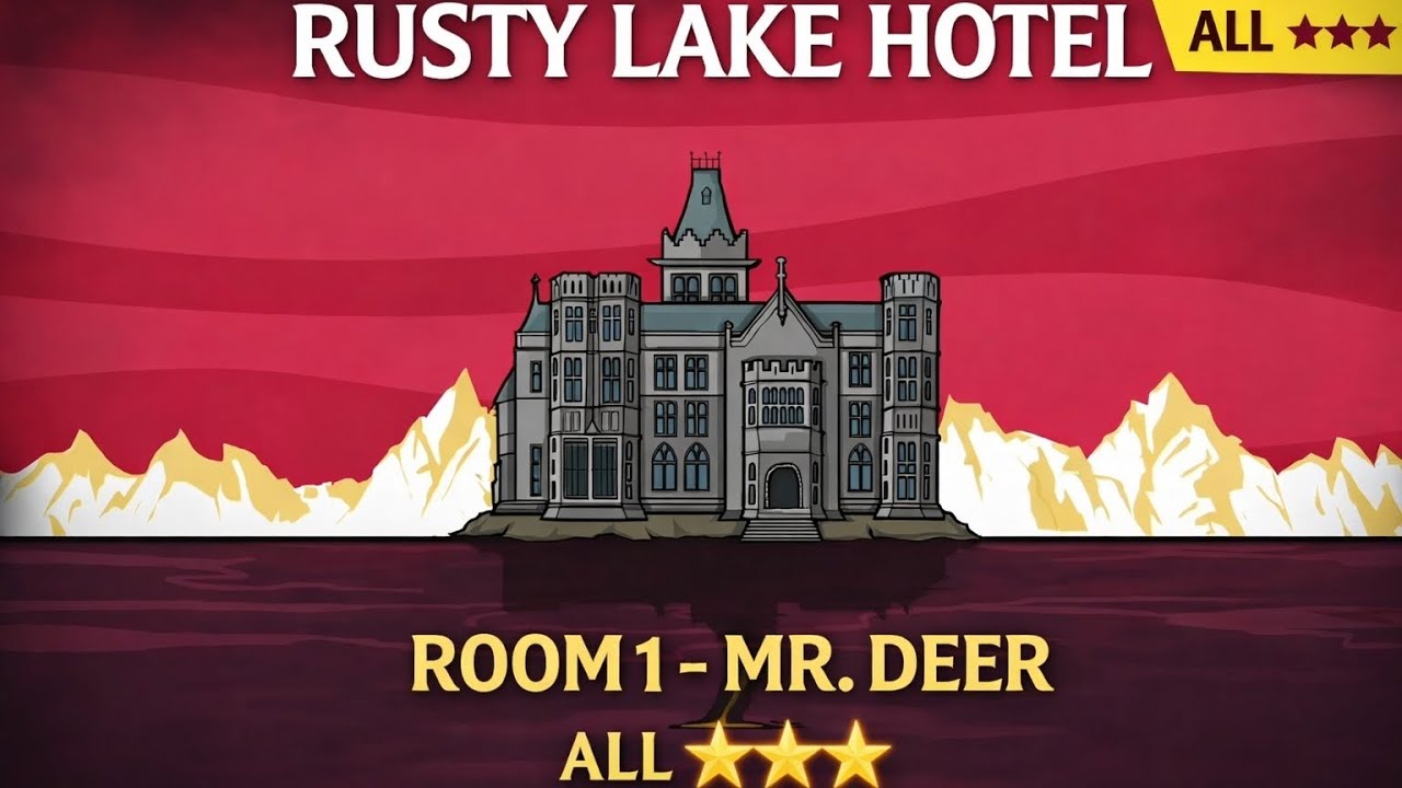 Rusty Lake Hotel – Room-1 | Mr. Deer ★★★ (All 3 Stars)#youtube #gaming ...