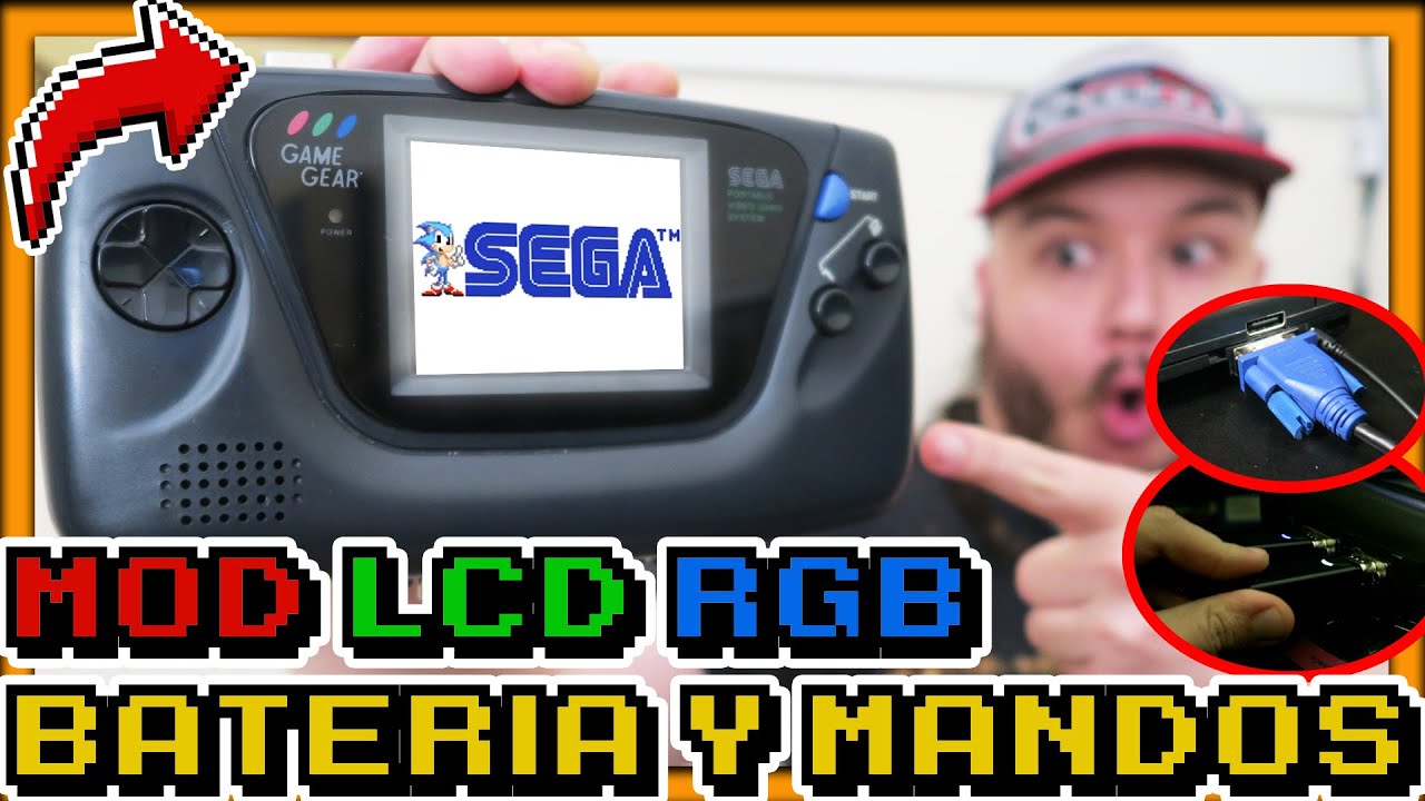 RESTAURACIÓN DE ESTA GAME GEAR | SE CONVIERTE EN LA MEJOR GAMEGEAR DEL MUNDO | MOD LCD RGB ...